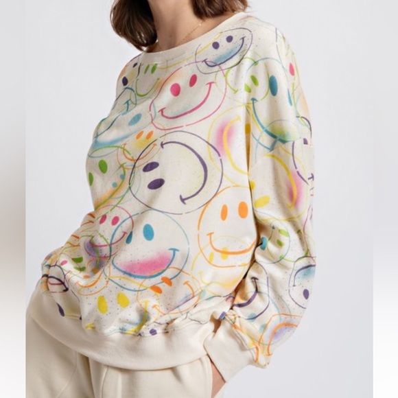 easel | Tops | Smiley Face Top | Poshmark